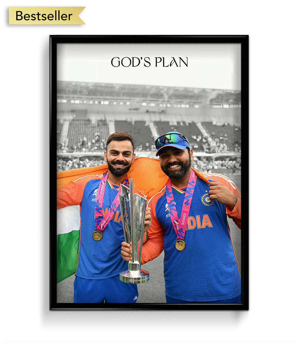 Virat Kohli and Rohit Sharma Poster – Sunny Graphic Arts Shop