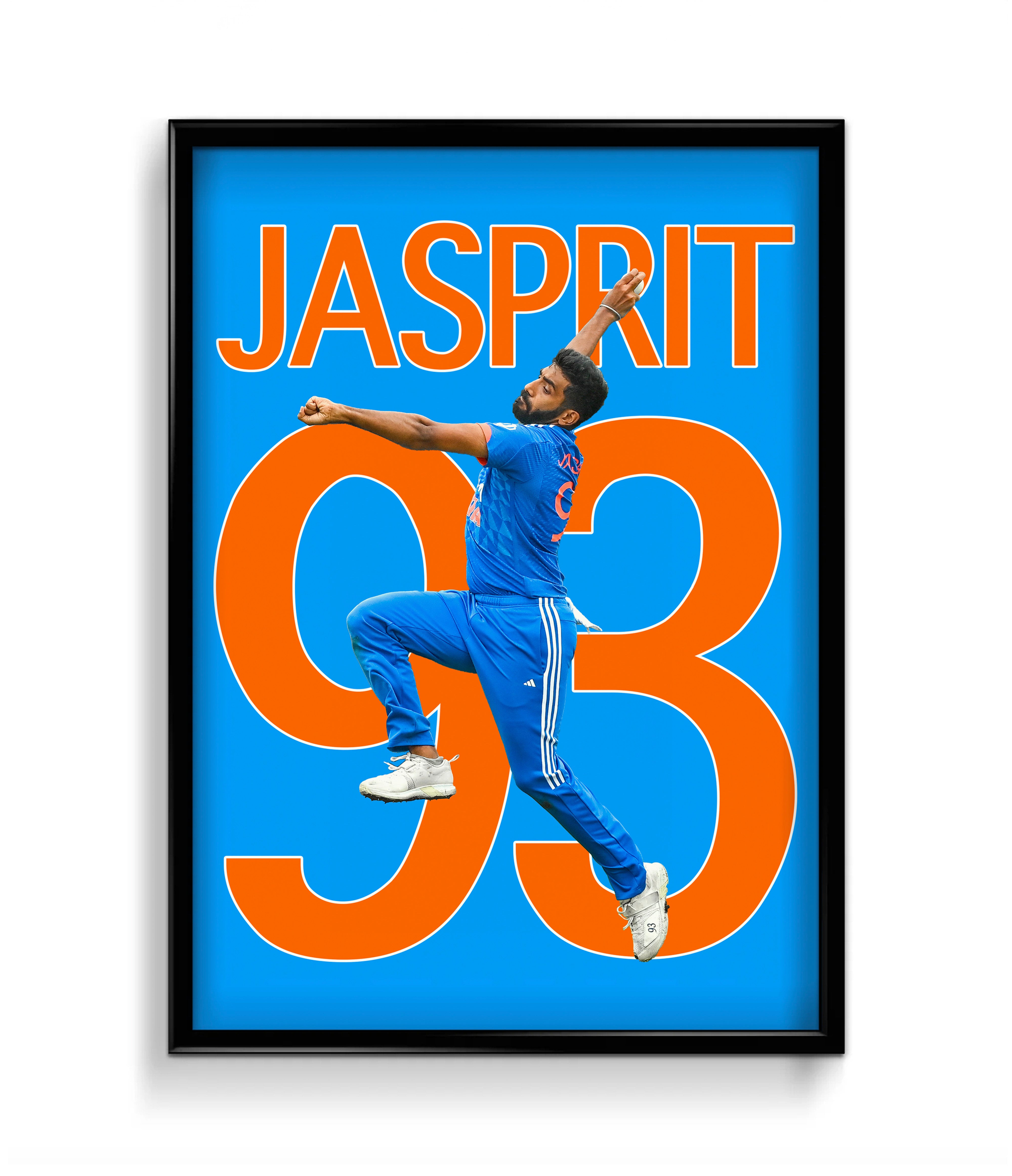 Jasprit Bumrah | India Poster | #002 – Sunny Graphic Arts Shop