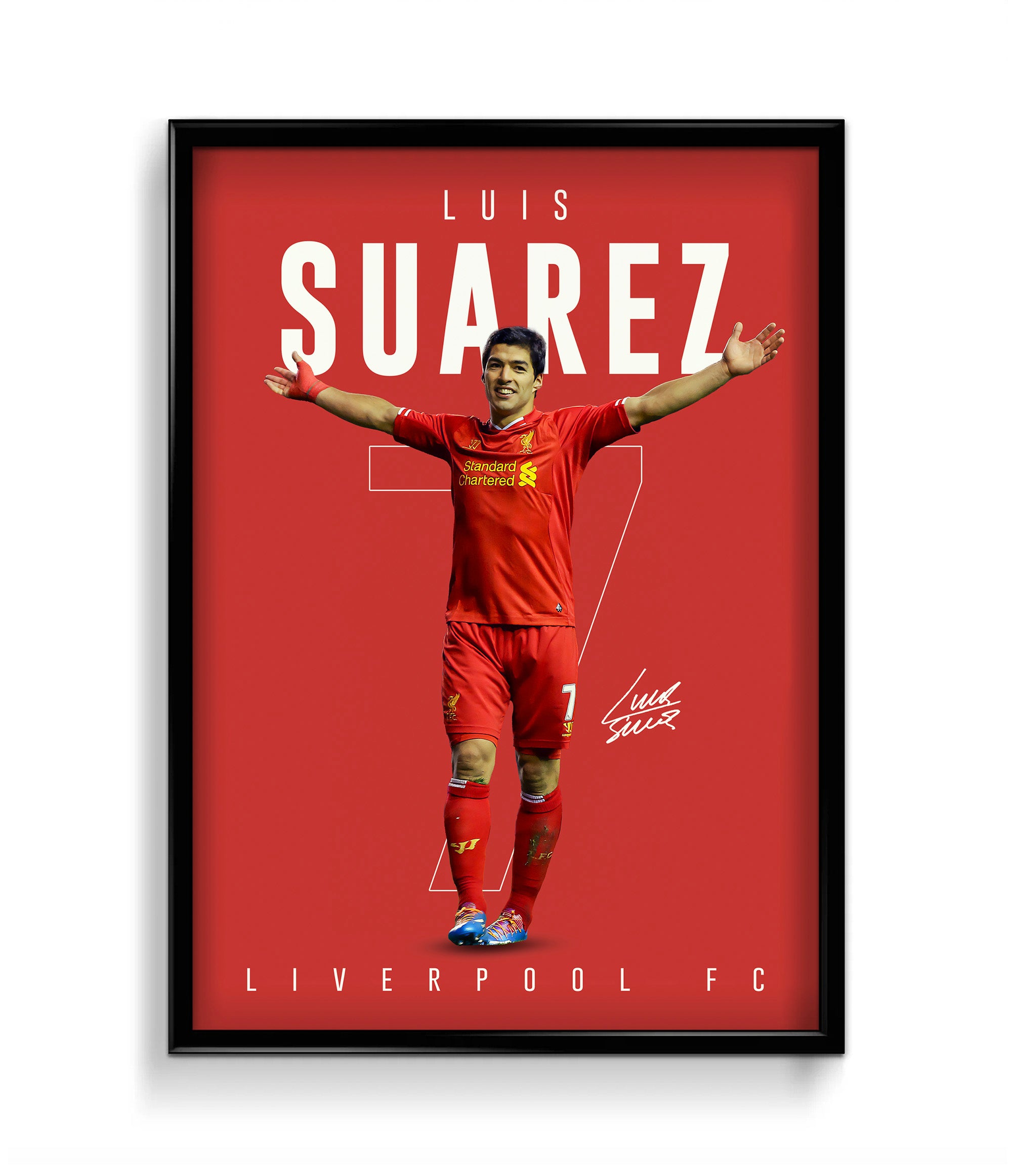 Luis Suarez Poster – Sunny Graphic Arts Shop