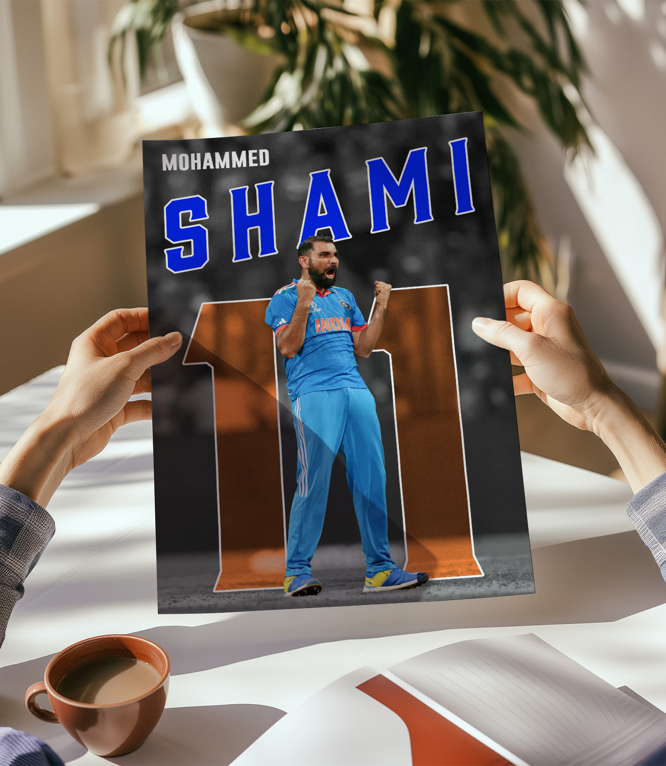 Mohammed Shami Poster – Sunny Graphic Arts Shop