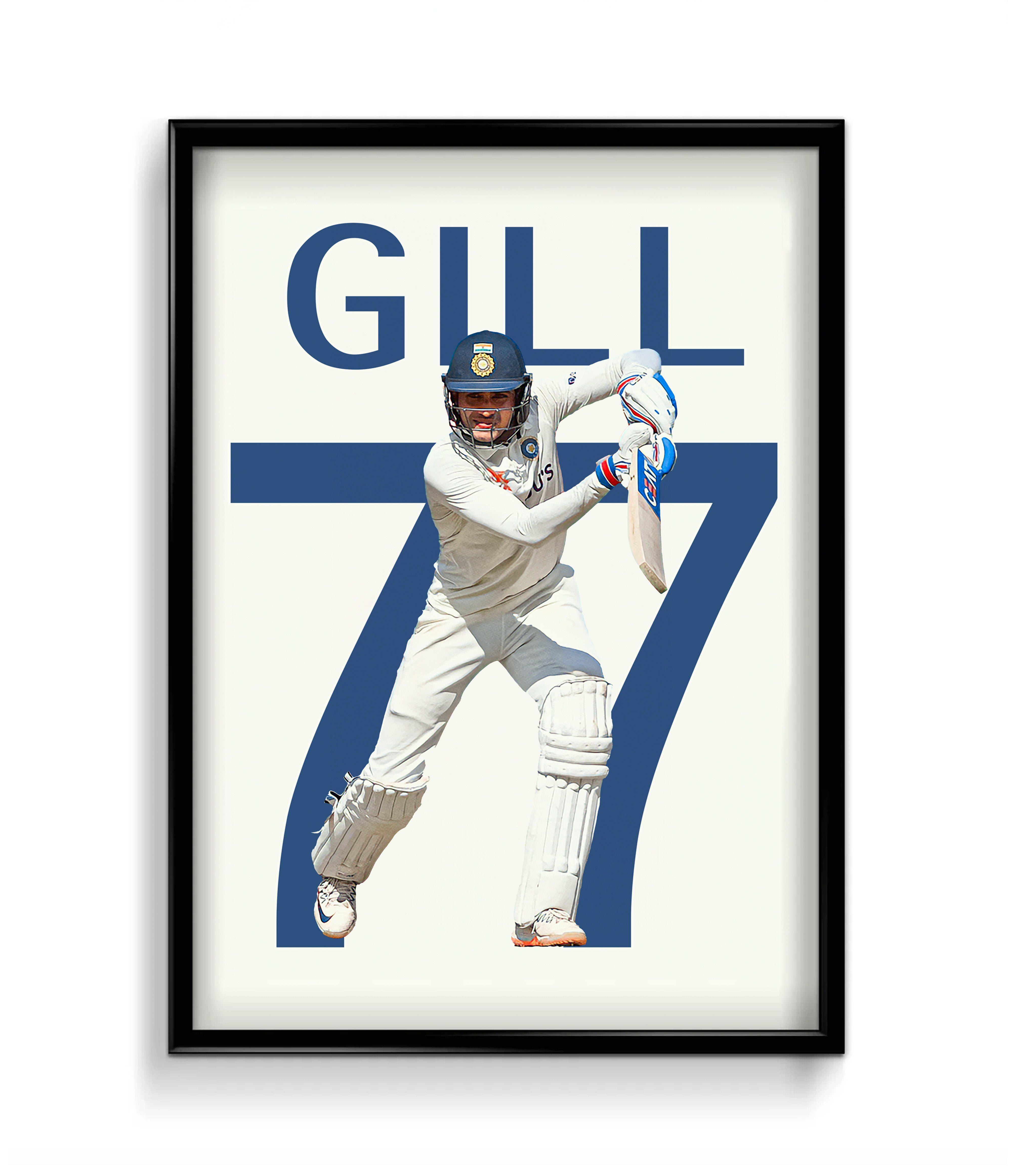 Shubman Gill | India Poster | #004 – Sunny Graphic Arts Shop