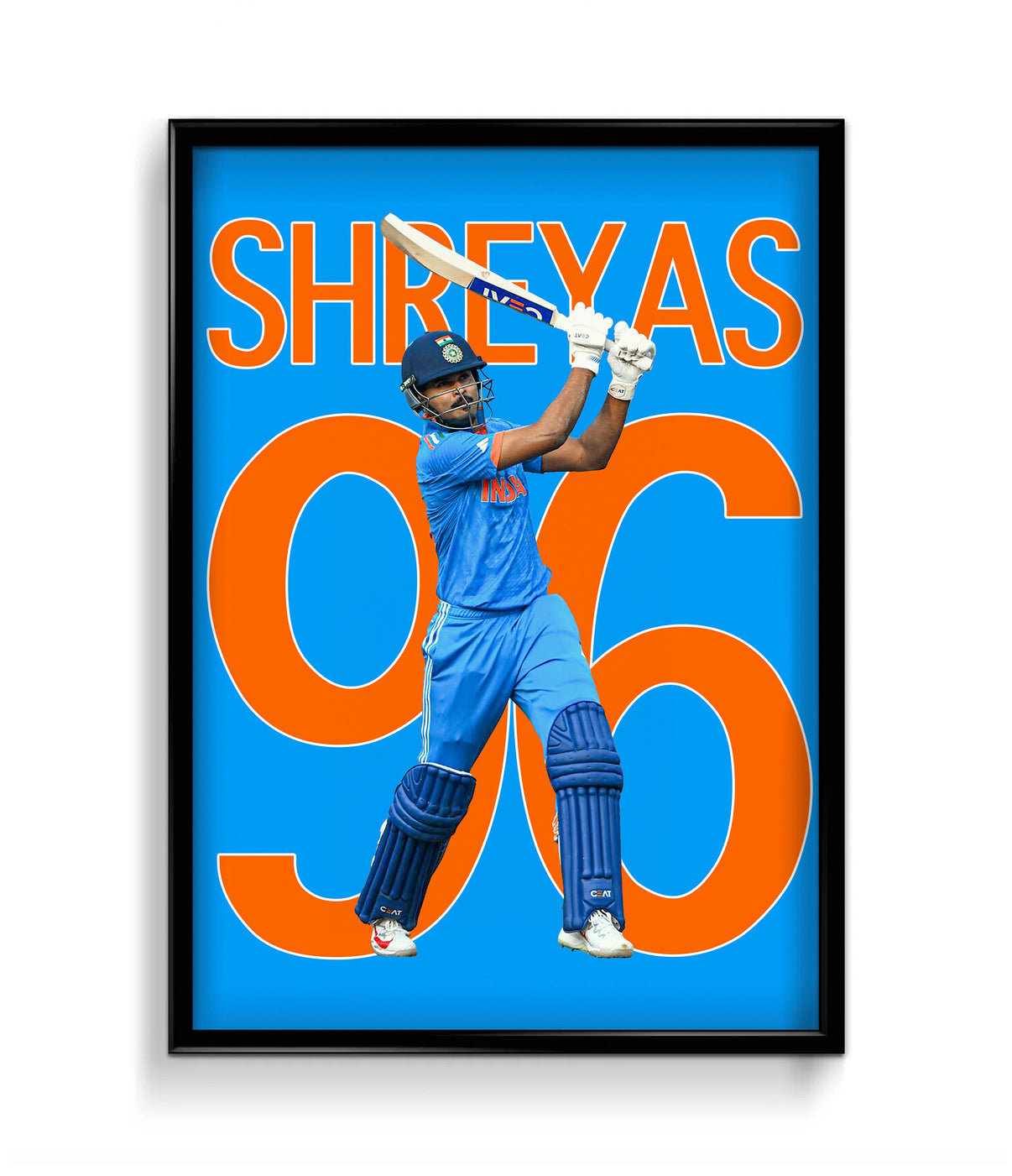 Shreyas Iyer Poster – Sunny Graphic Arts Shop