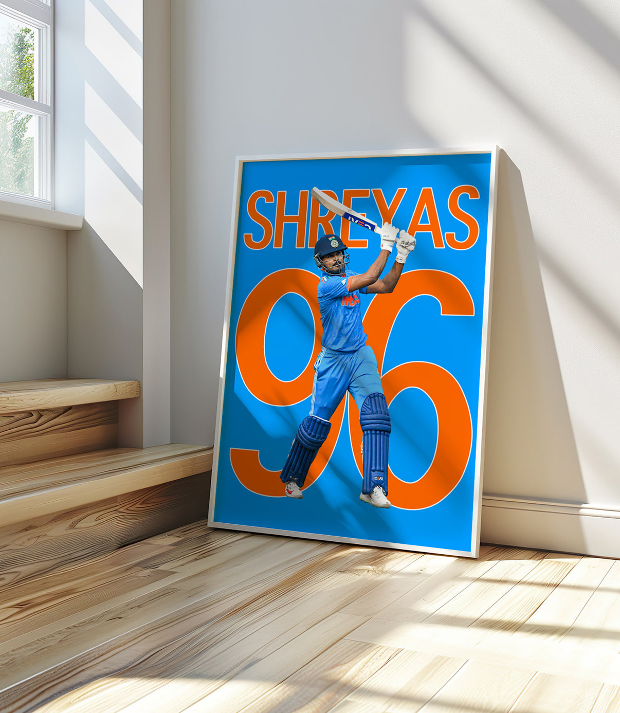 Shreyas Iyer Poster – Sunny Graphic Arts Shop