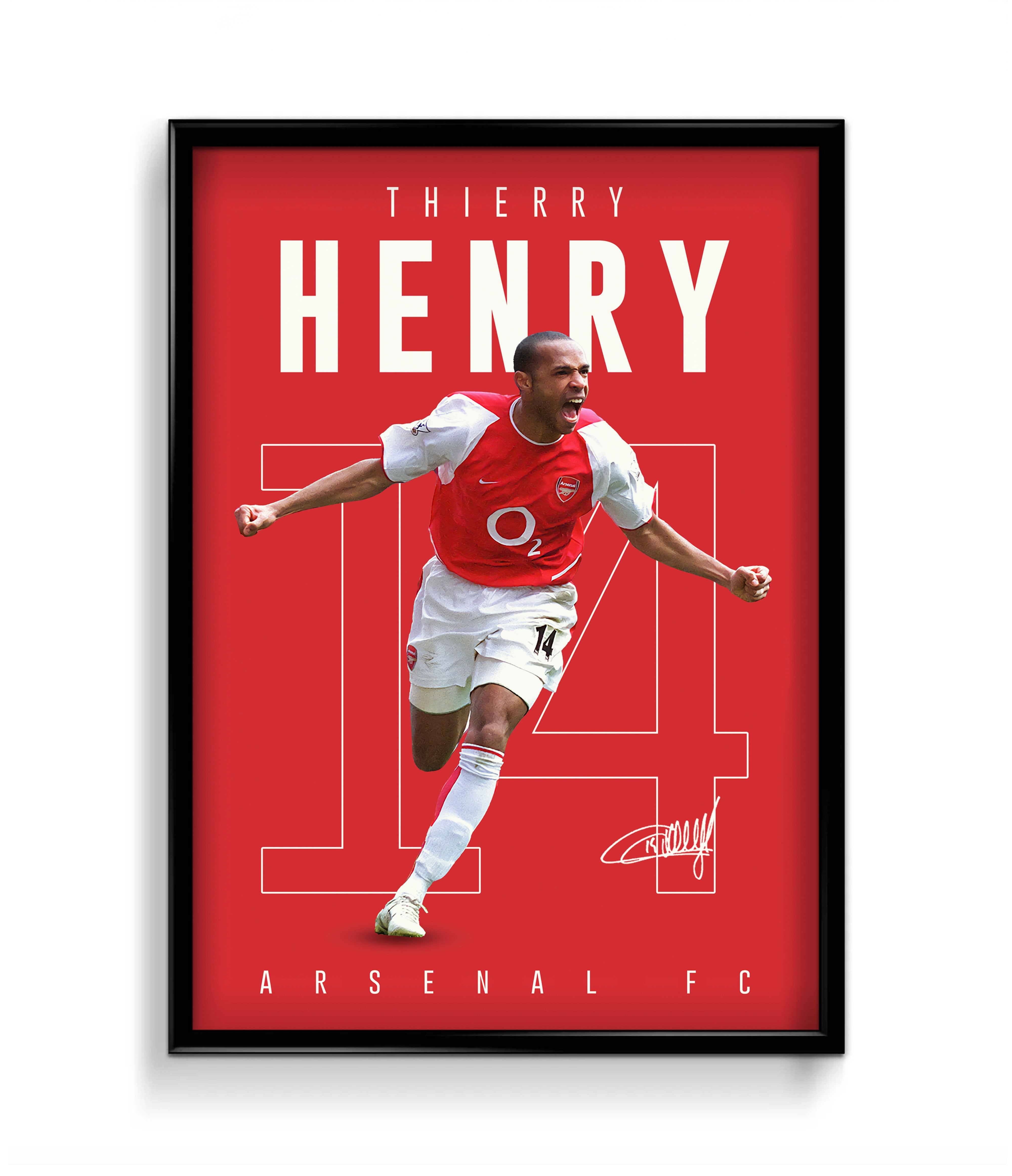 Thierry Henry Poster – Sunny Graphic Arts Shop