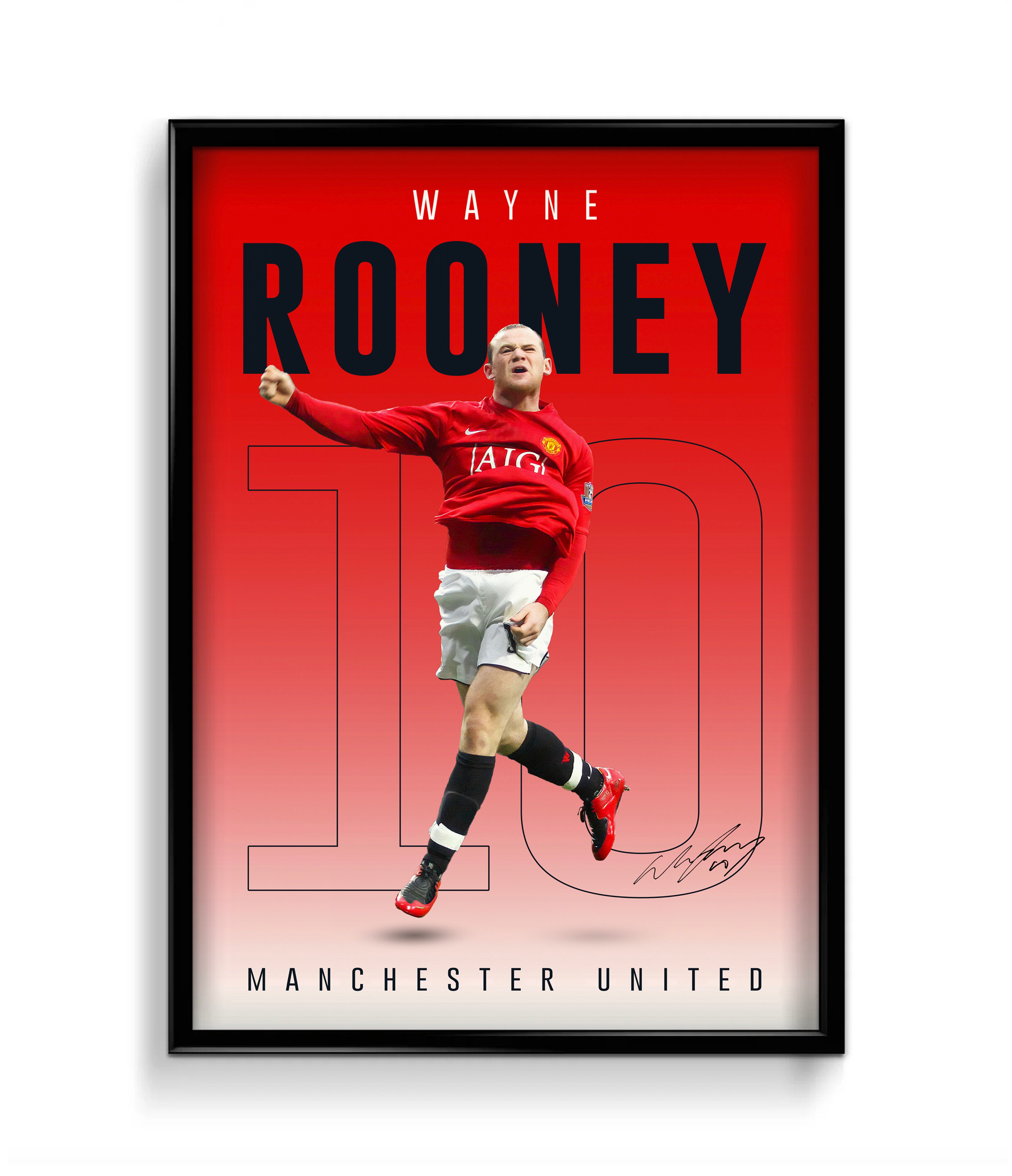 Wayne Rooney Poster – Sunny Graphic Arts Shop